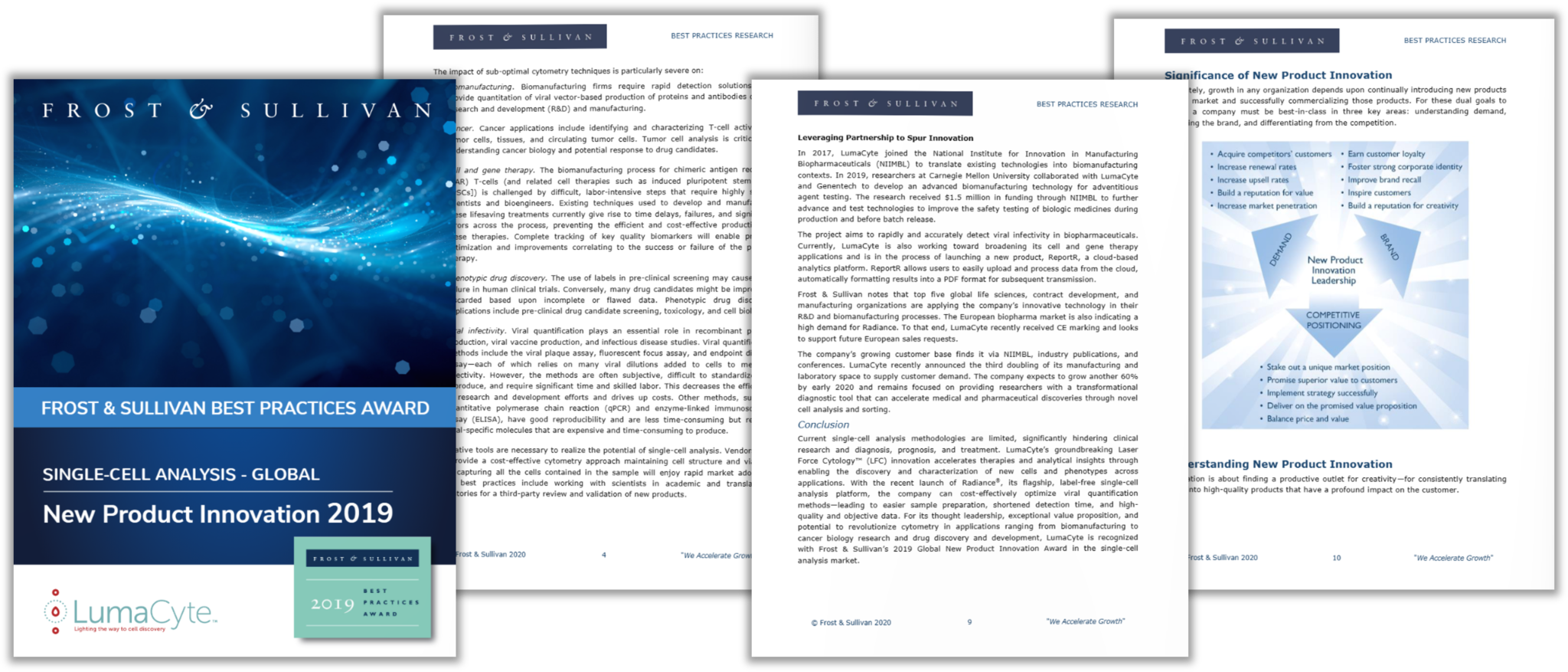 2019 Global Single-Cell Analysis New Product Innovation Award for Its Novel Laser Force Cytology ...